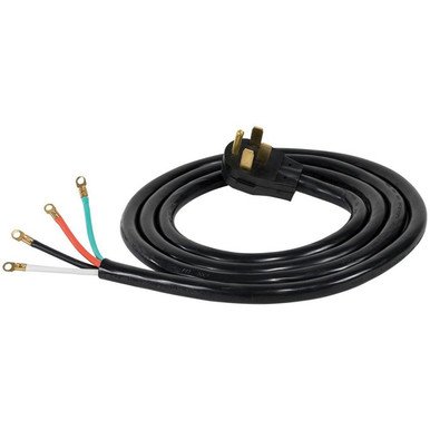Range Cord 50A, 4 Wire, Black - NA Industries International Corp.