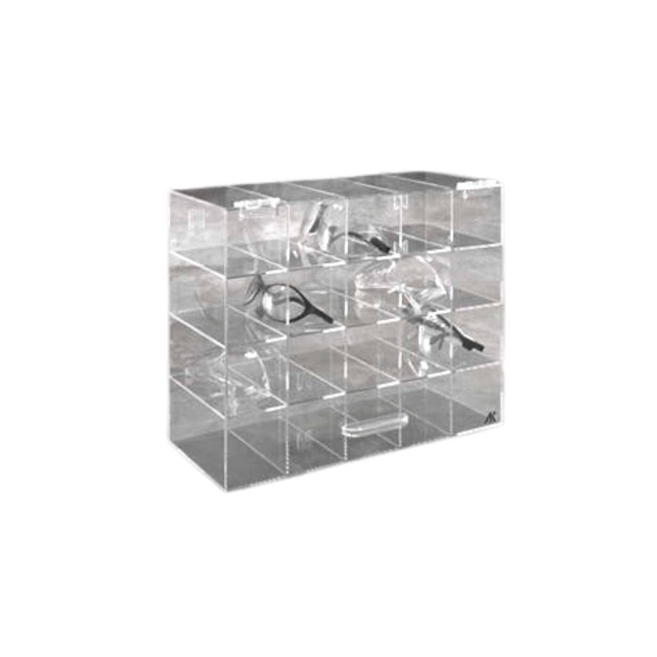 Safety Glass Dispensers: 15"W x 12"H x 6"D, AK-235 - Cleanroom World