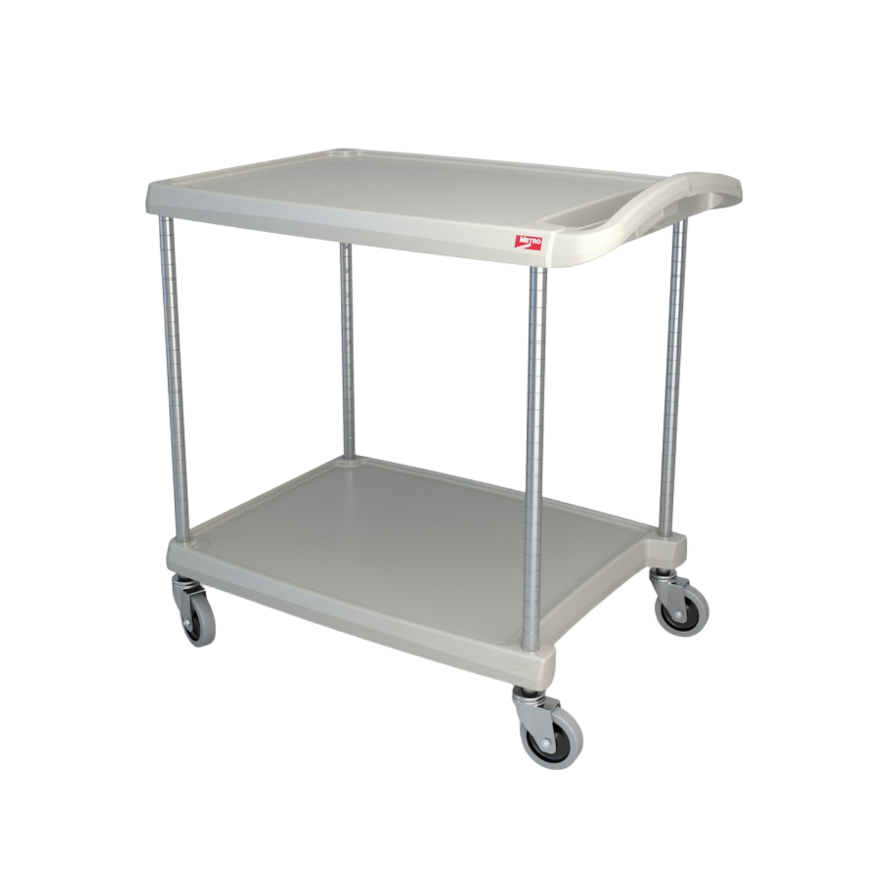 Autoclavable Lab Carts; 5 Solid Stainless Shelves, Casters, 24"x 60"x ...