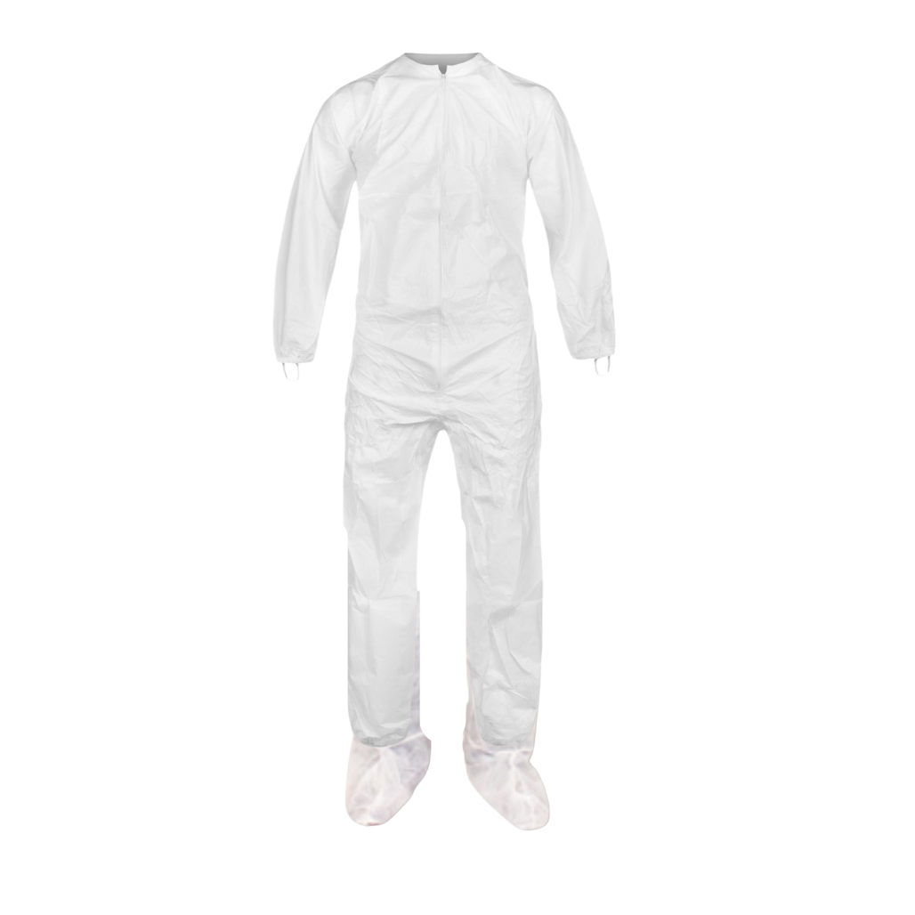 Cleanroom Coveralls | Disposable Cleanroom Coveralls, #CV-J4C92