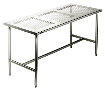 Stainless Steel Tables | Perforated Tables | Cleanroom World
