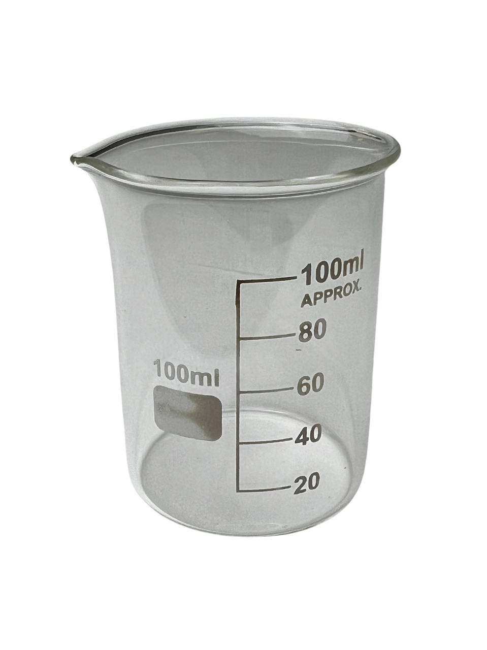 Measuring Beakers; Pyrex Glass, 100 ml, 12/Pack, QS-29952 - Cleanroom World