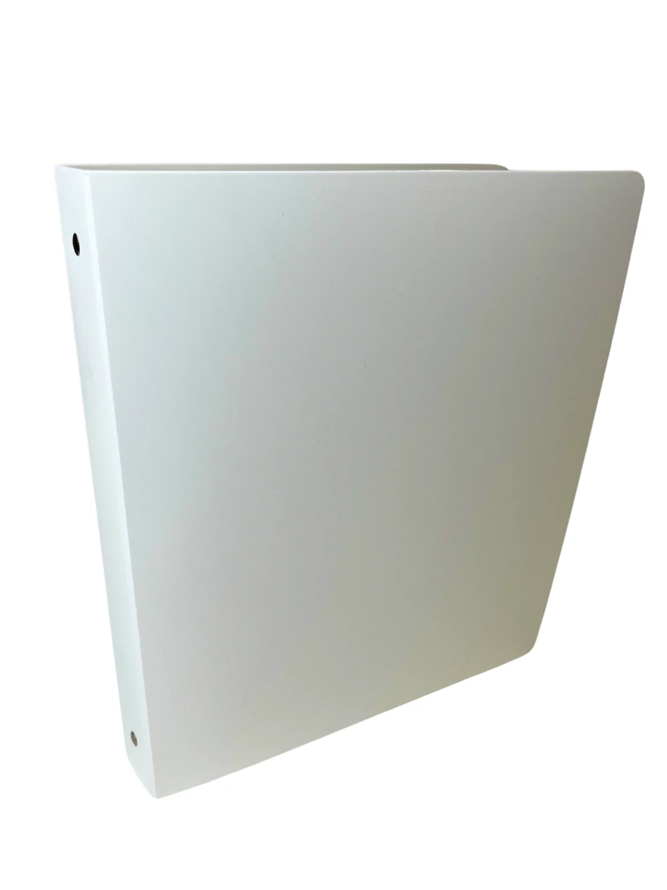 Binders:. 3 Rings, 1" Plastic Spine, Polyethylene, White, Cleanroom ...