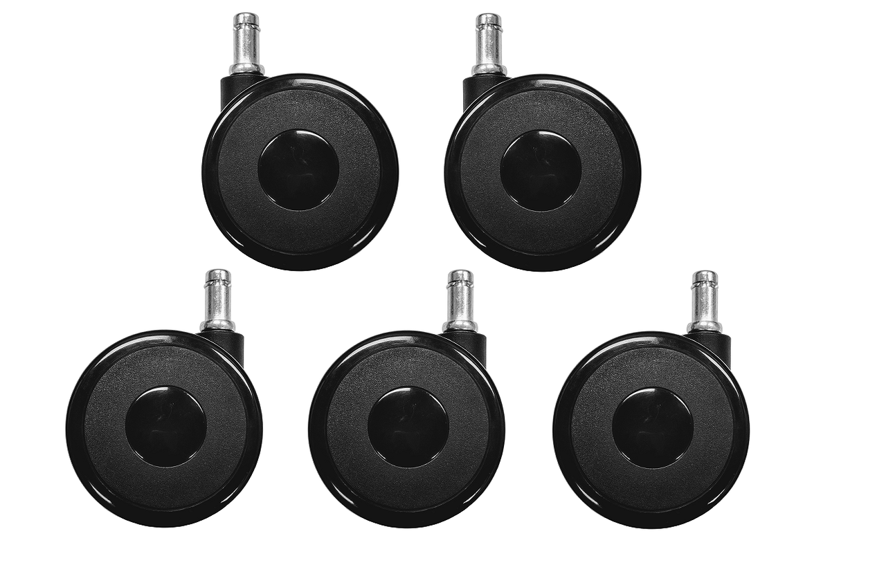 Heavy Duty 3" Dual Wheel Hard Floor Casters, ISO 4 - ISO 7, BV-3750S/5 ...