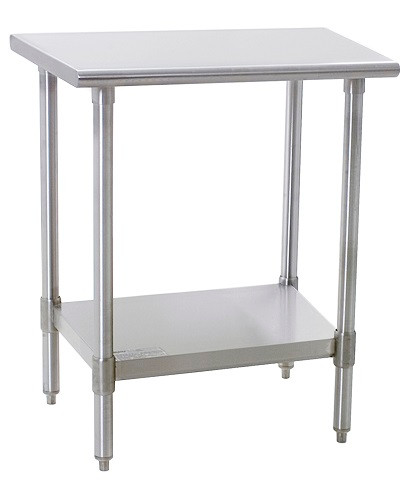 Stainless Steel Table: Eagle, Deluxe, 16/304, Stainless Steel Upper Top ...