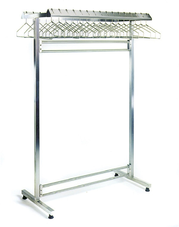 Cleanroom Gowning Racks | 304 Stainless Steel, Double-Sided