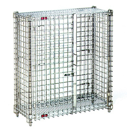 Security Racks: Mini, Size, Chrome, EA-MSC - Cleanroom World