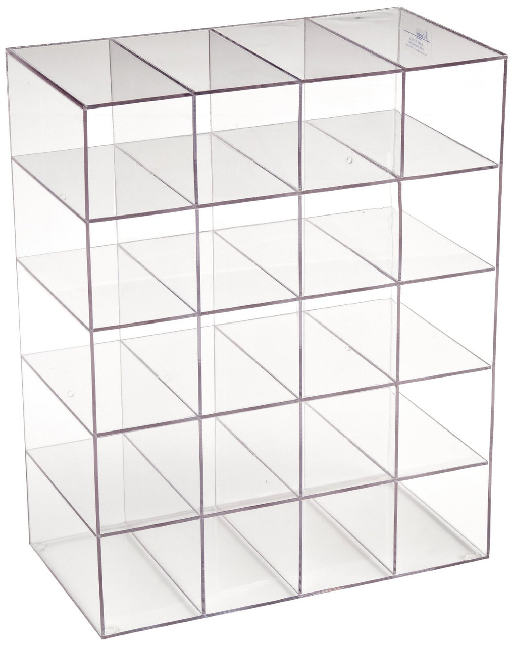 Safety Glass & Goggle Dispenser; 12"W x 15"H x 7"D, 20 Compartments ...