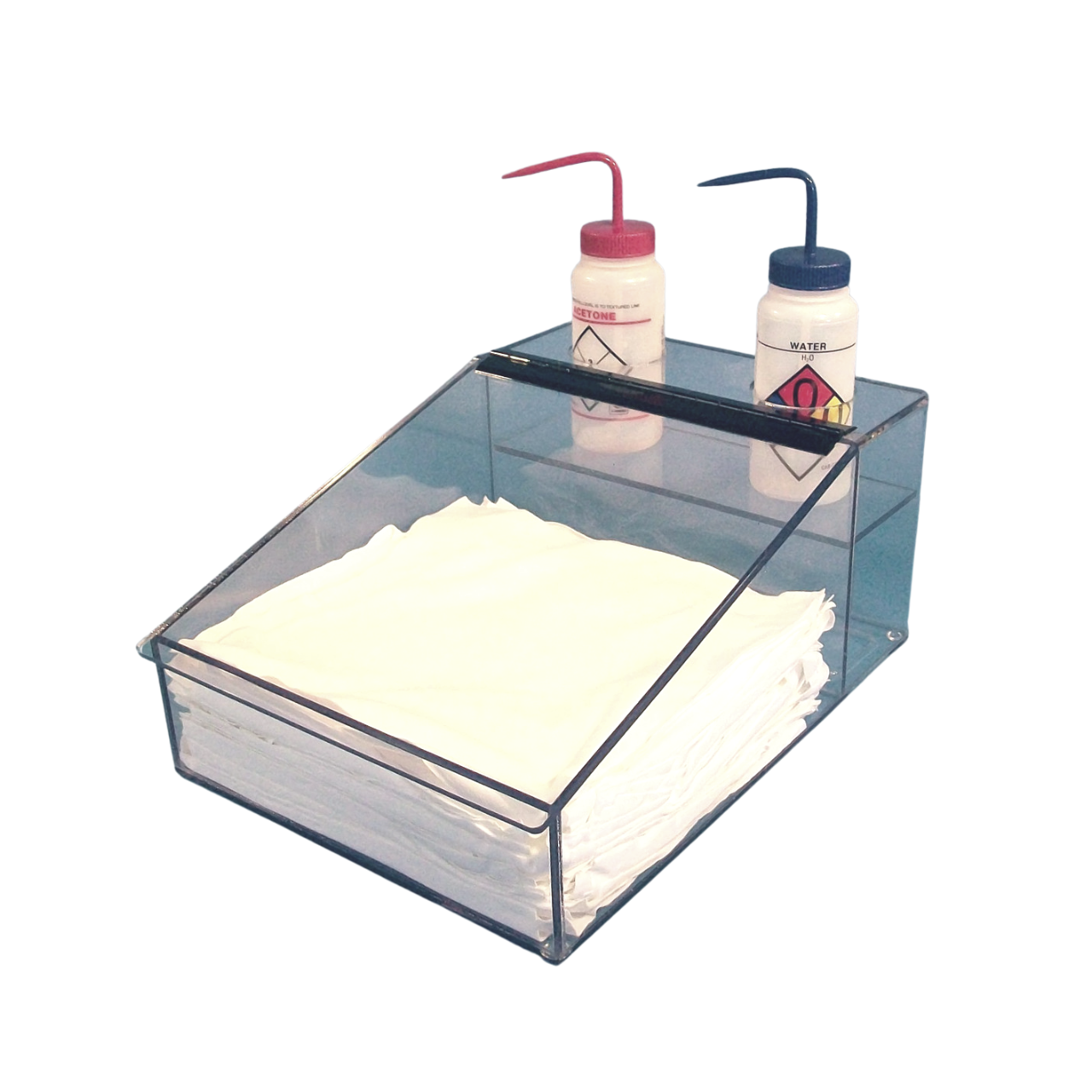 Table Top Dispenser with Wiper Holder, 13"W x 8"H x 18"D, SC-BWD-1800 ...