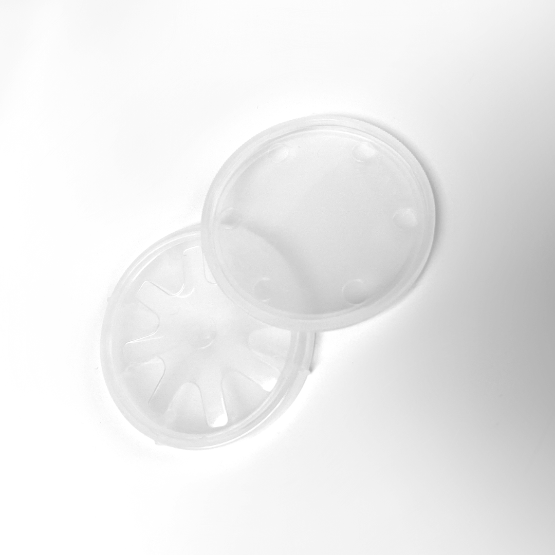 Coin Wafer Shippers, Fits 2" (60mm) Wafer, Translucent Polypropylene ...