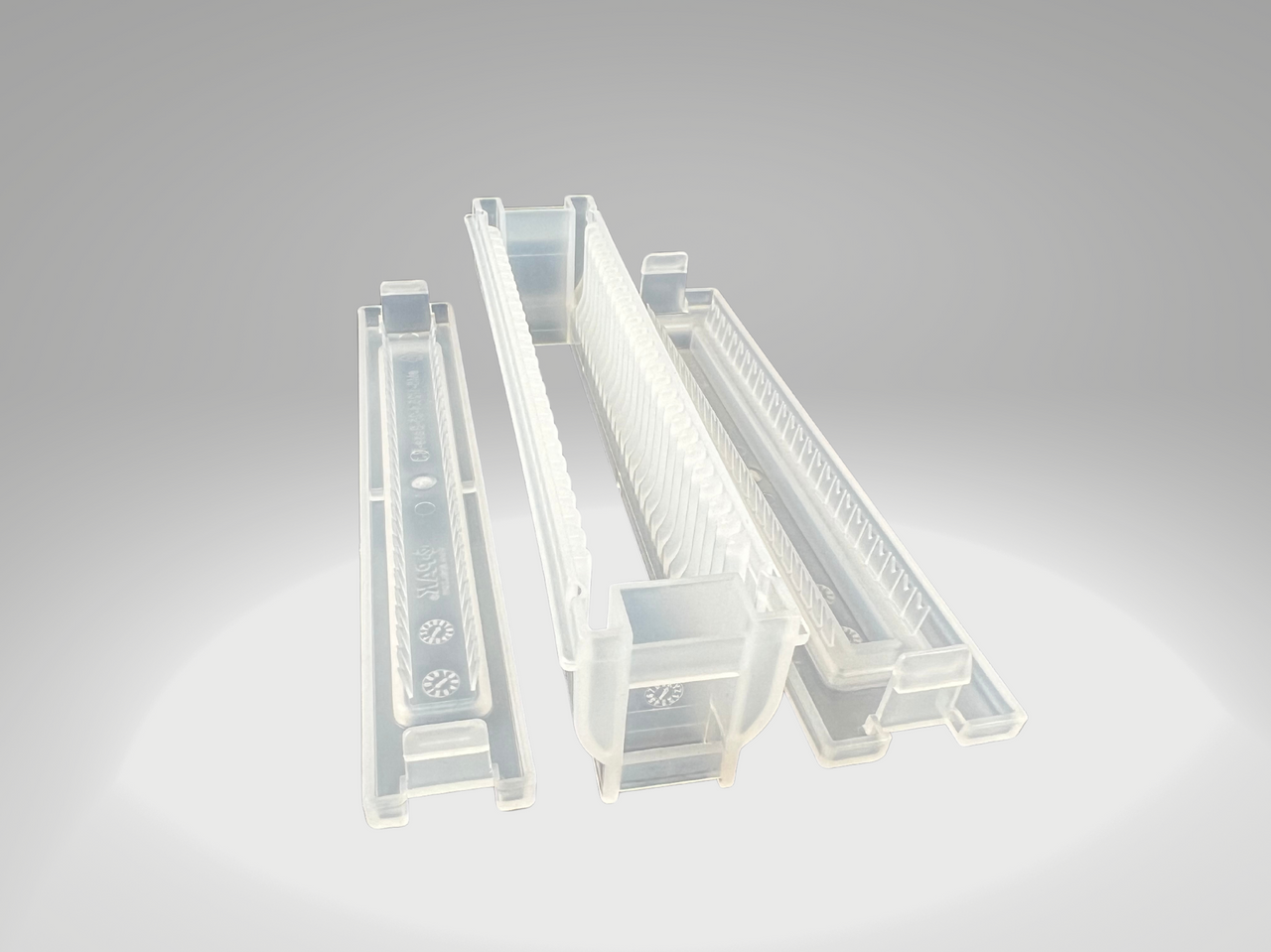 Vertical Wafer Shippers, Translucent Polypropylene, Fits 1" Wafers, 25 ...