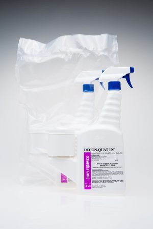 DECON-QUAT 100 - Simple Mix 0.25 oz. -16 oz. Water, Trigger Spray ...