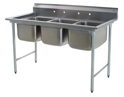Stainless Steel Sinks For Cleanrooms | 2, 3, 4 Compartments