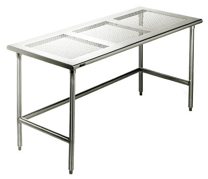 Electropolished Cleanroom Tables | Chrome, Stainless Steel