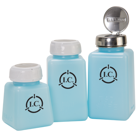 ESD Solvent Dispensers, Standard Pump, Multiple Sizes, Blue, RR-SD-ESD ...