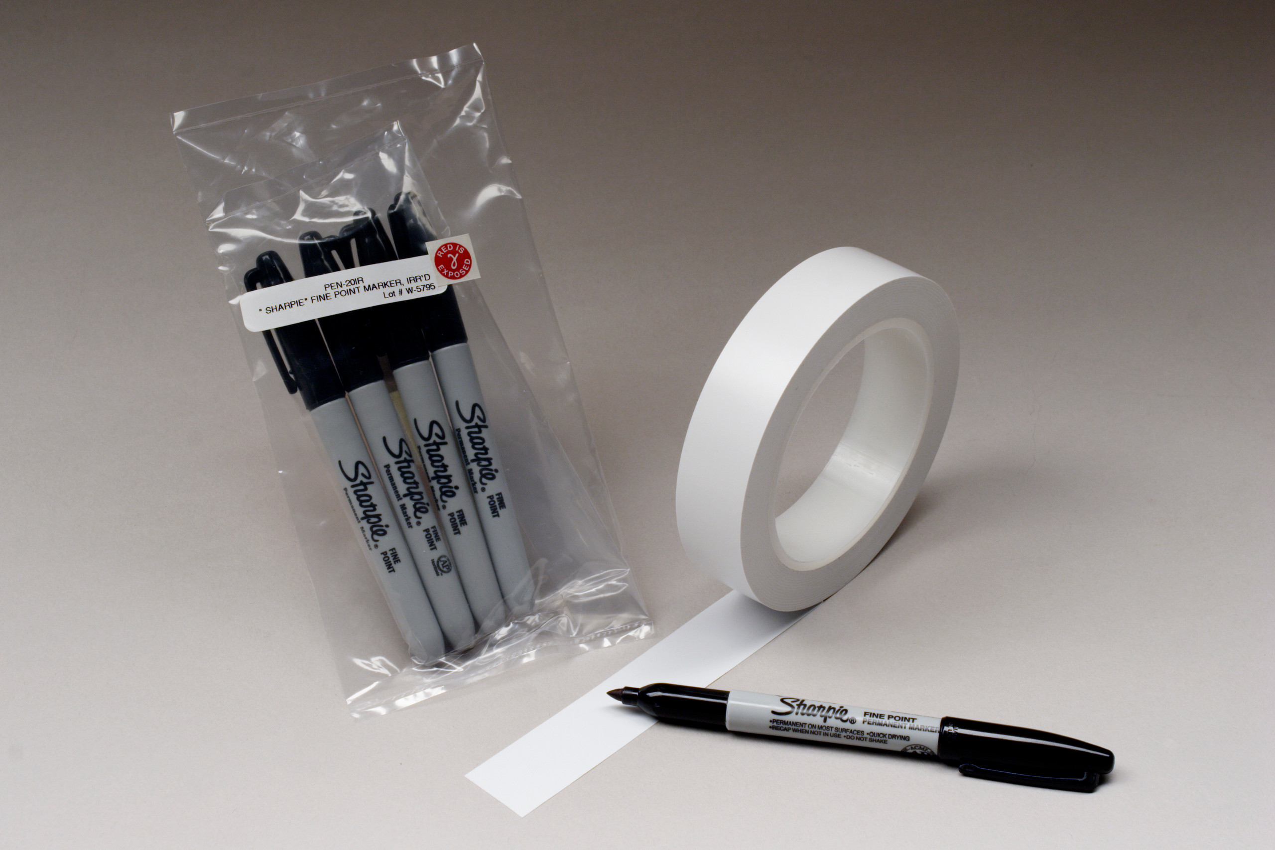 Sterile Cleanroom Pens; Sharpie, Black, Irradiated, 12 Pens, MN-PEN ...