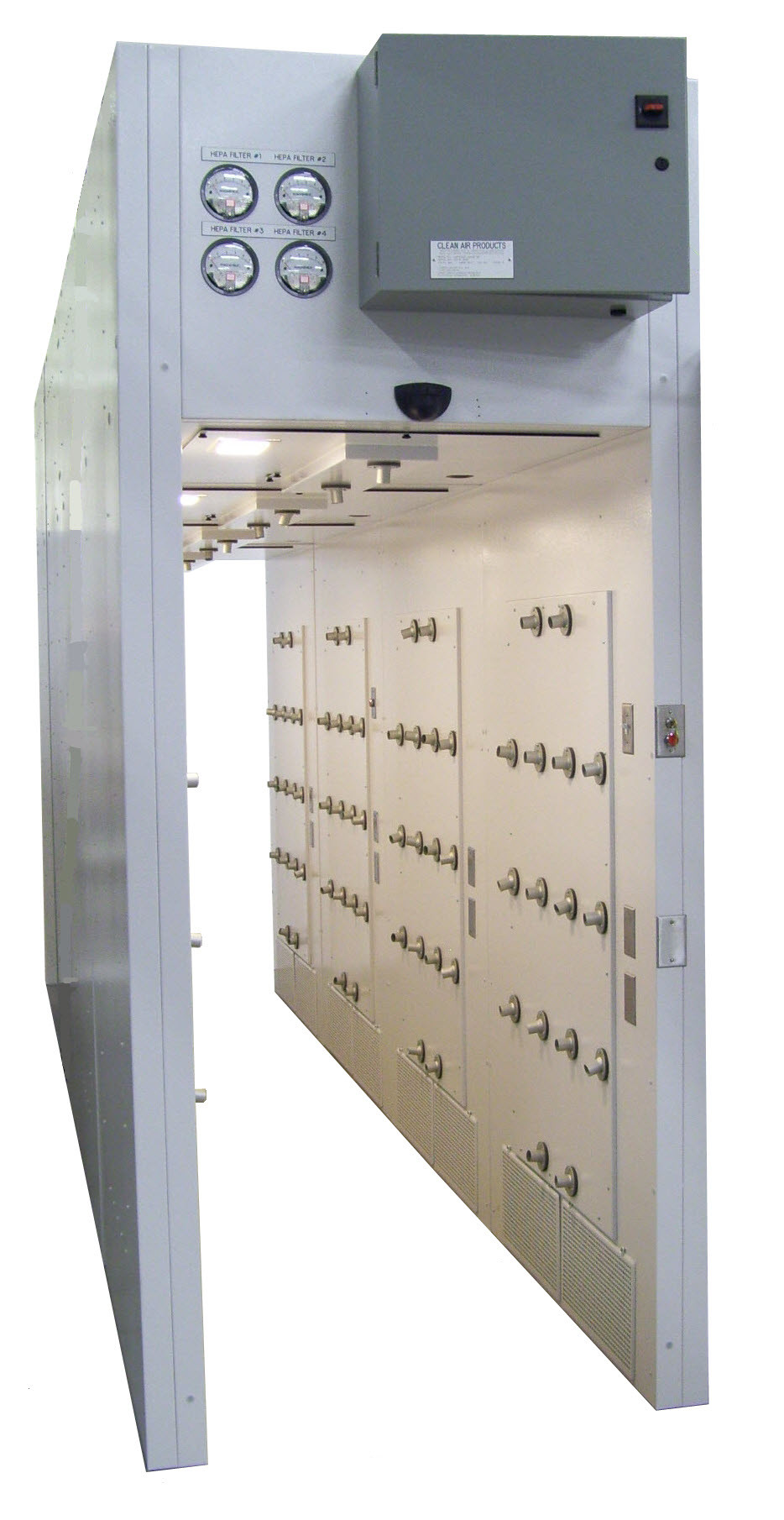 Cleanroom Air Showers | 2-Unit Tunnel Air Shower Clean Room