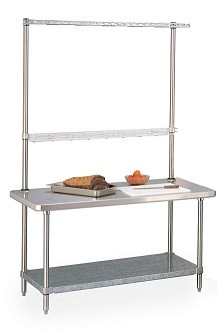 Metro Table Shelves | Metro Table Drawers, Hooks, Racks, Arms