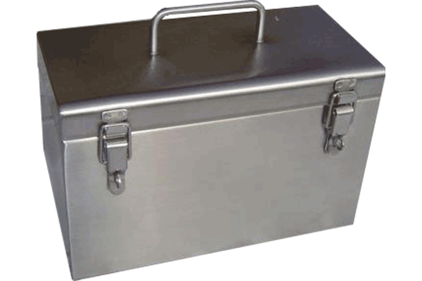 Tool Box: Hand Carry, 304 Stainless Steel, 14"L x 7"W x 9"H, CRW-TOOL ...