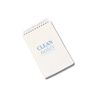 Cleanroom Notebooks, 3" x 4", Spiral, College Ruled, Individually ...