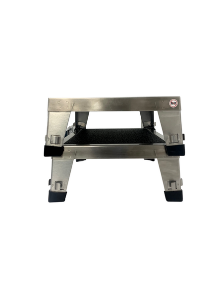 Cleanroom Step Stools | Stainless Steel, Stacking Step Stools
