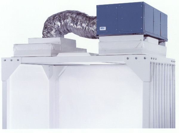 HEPA Filtered AC Units, Ducts to Two Motorized HEPA Filters, 2 Tons, HI ...