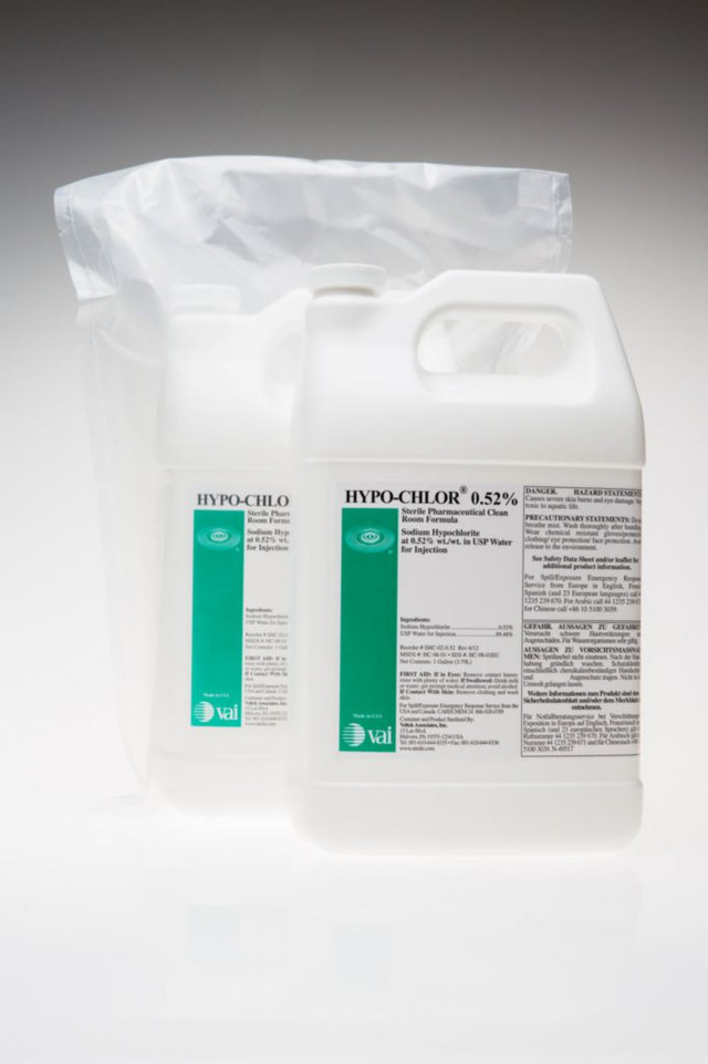 HYPO-CHLOR, Sodium Hypochlorite, 0.52%, Gallon, Sterile, VA-SHC-02-0.52 ...