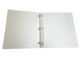 Binders:. 3 Rings, 1" Plastic Spine, Polyethylene, White, Cleanroom ...