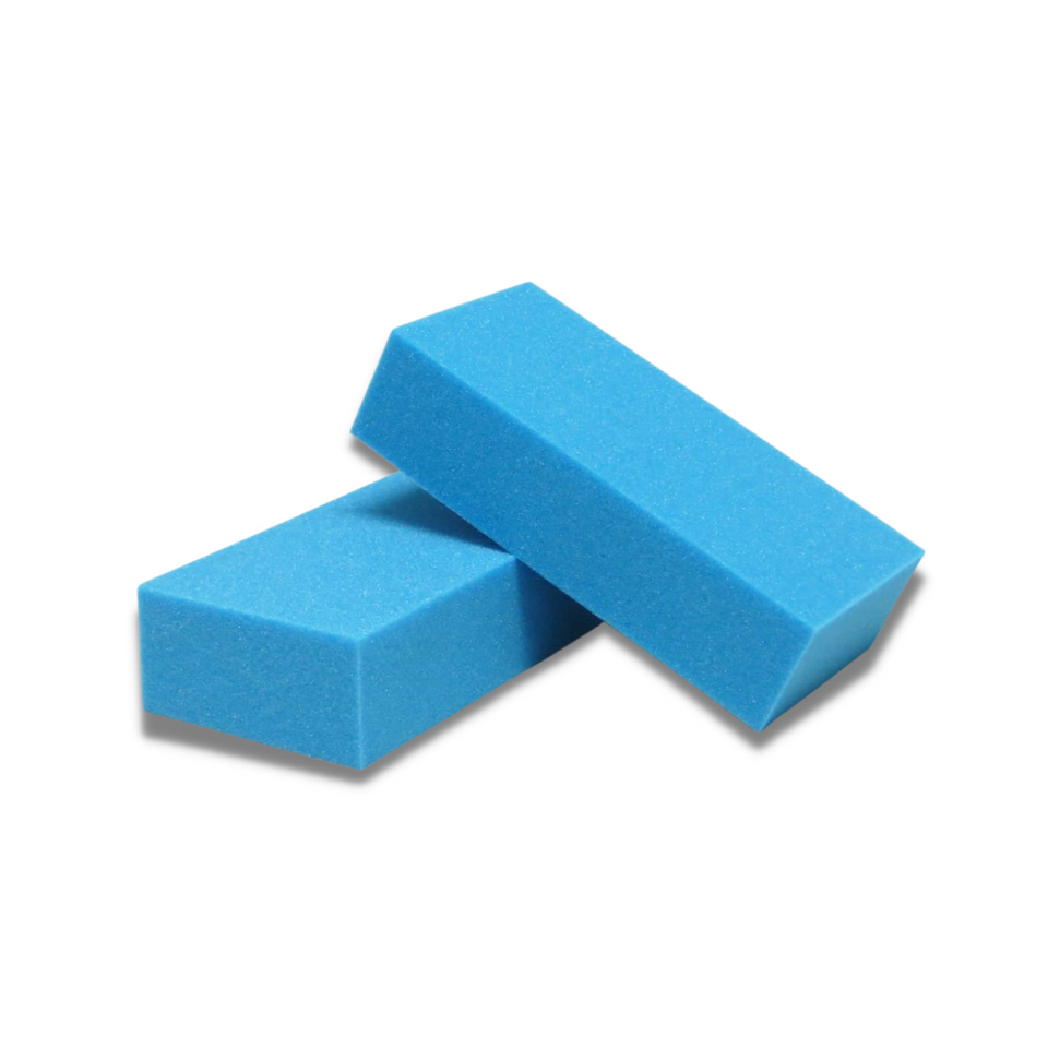 Cleanroom Sponges; Perfex, TruClean Polyfoam Sponge, Blue, 8" x 4" x 2 ...