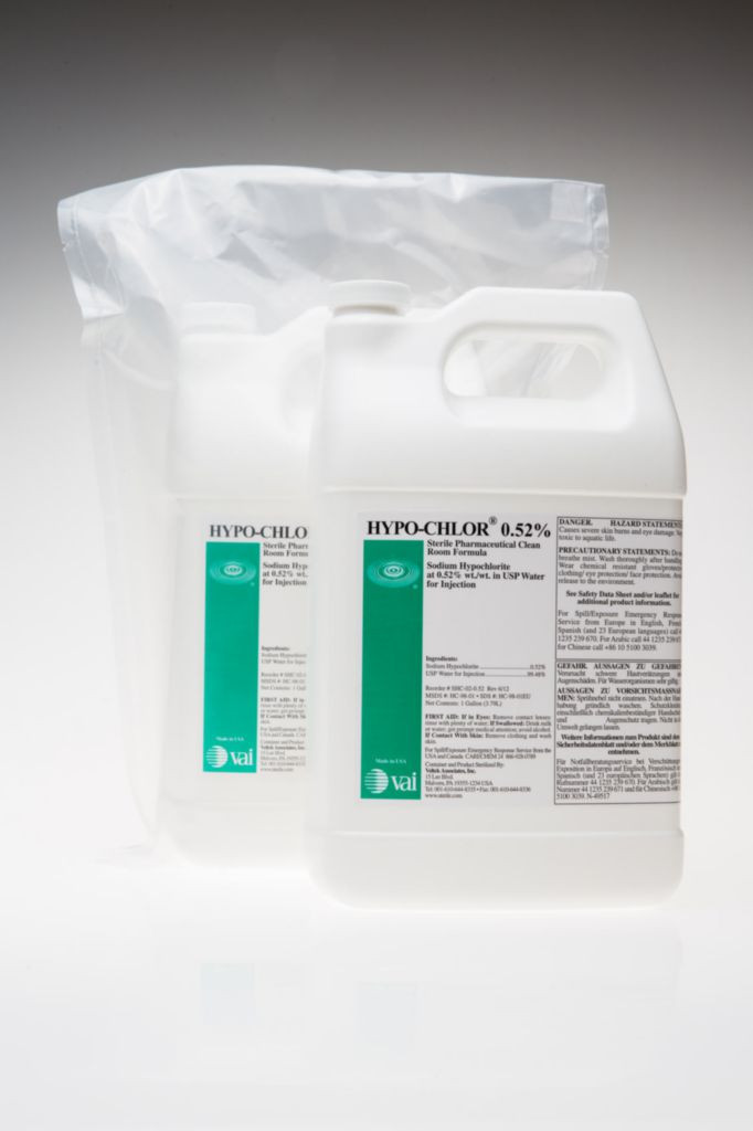 HYPO-CHLOR, Sodium Hypochlorite, 5.25%, Gallon, Sterile, VA-SHC-02-5.25 ...