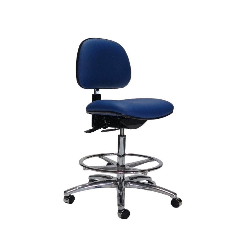 ESD Chairs, Cleanroom | Low Outgassing, Wheels, Contour Seat