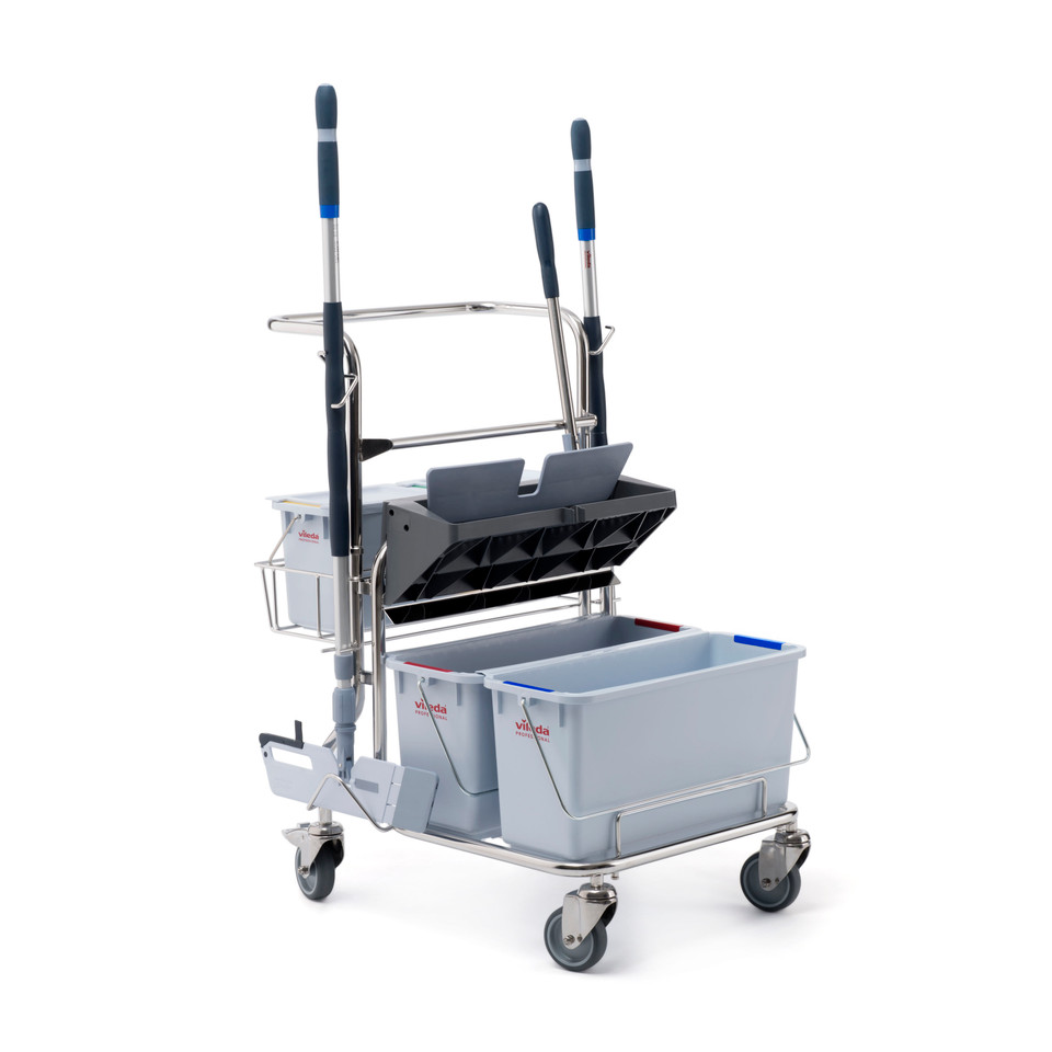 Double Bucket Trolley System, Electropolished Stainless Steel, RM ...