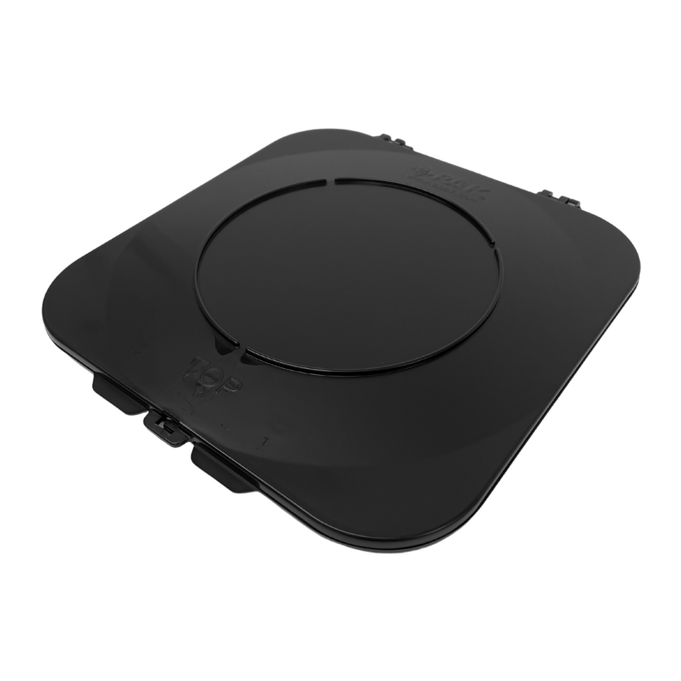 ESD Clamshell Wafer Shippers, Fits 6" (150mm) Wafer, Black ...