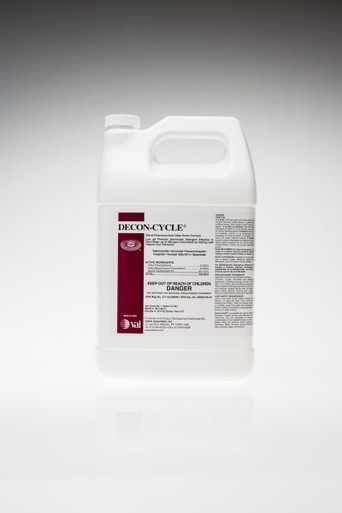 DECON CYCLE II, Gallons, Germicidal Detergent, Sterile, VA-DCY2-02 ...