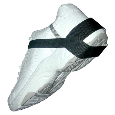 ESD Heel Grounders | Elastic Straps With Velcro | Black