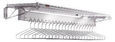 Cleanroom Garment Racks | Electropolished Stainless Steel Racks