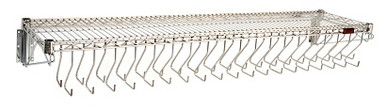 Cleanroom Garment Racks | Electropolished Stainless Steel Rack
