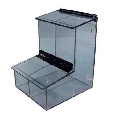 Small Part Dispensers, 9"W x 12"H x 10"D, 2 Compartments, SC-FCD-02 ...