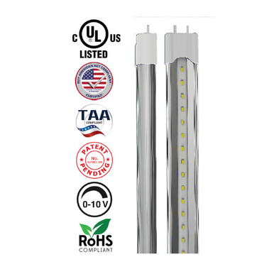 Cleanroom LED Lights | 4-Foot NBT LED | Blue Light Omitting