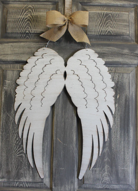 Outdoor Metal Art Angel Wings - Nelson Gifts