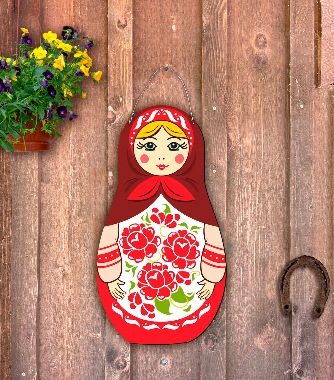 Nesting Doll Door Hanger - Nelson Gifts