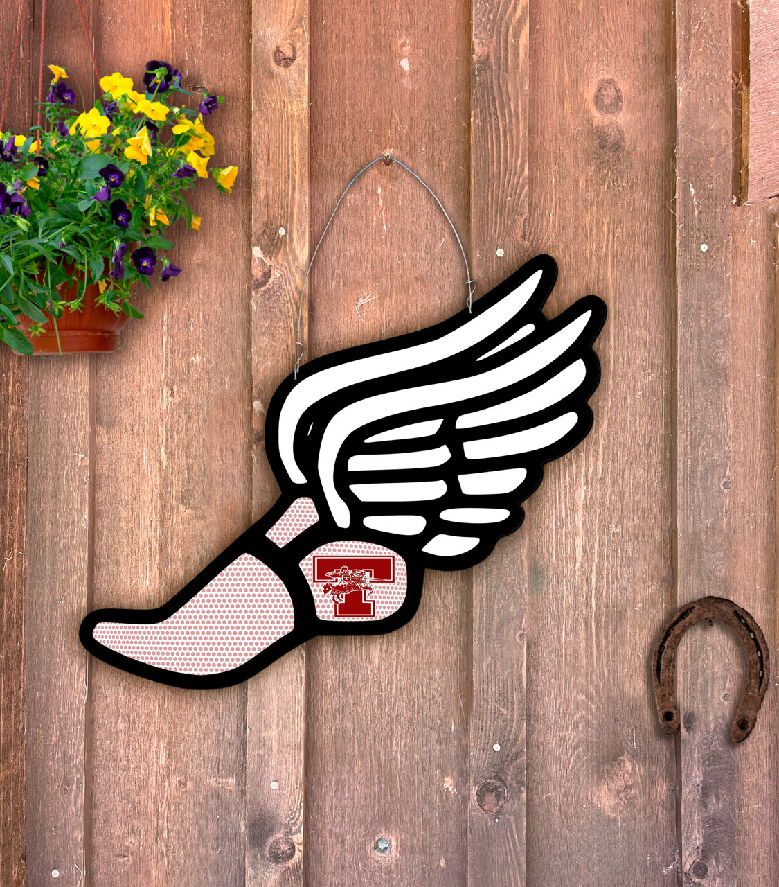 Outdoor Metal Art Customizable Track - Nelson Gifts