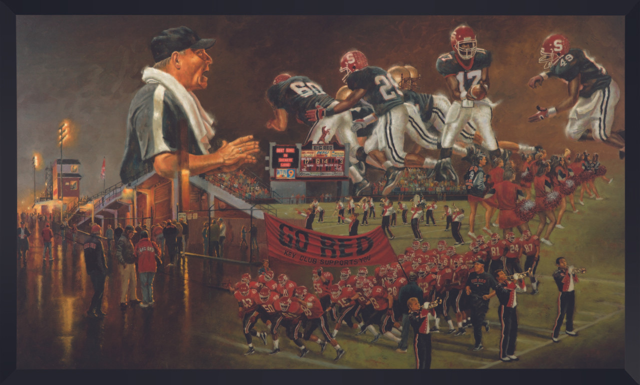 Big Red Wall Plaque - Nelson Gifts