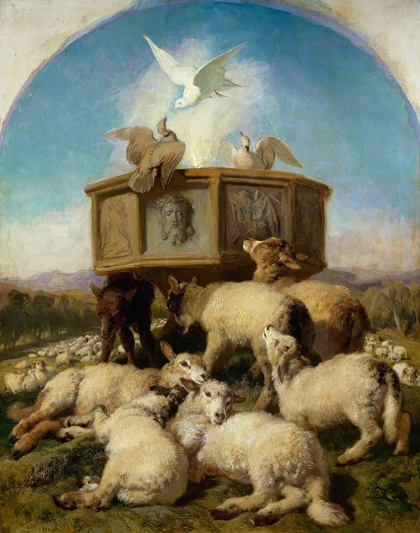 The Baptismal Font - Edwin Landseer - Nelson Gifts