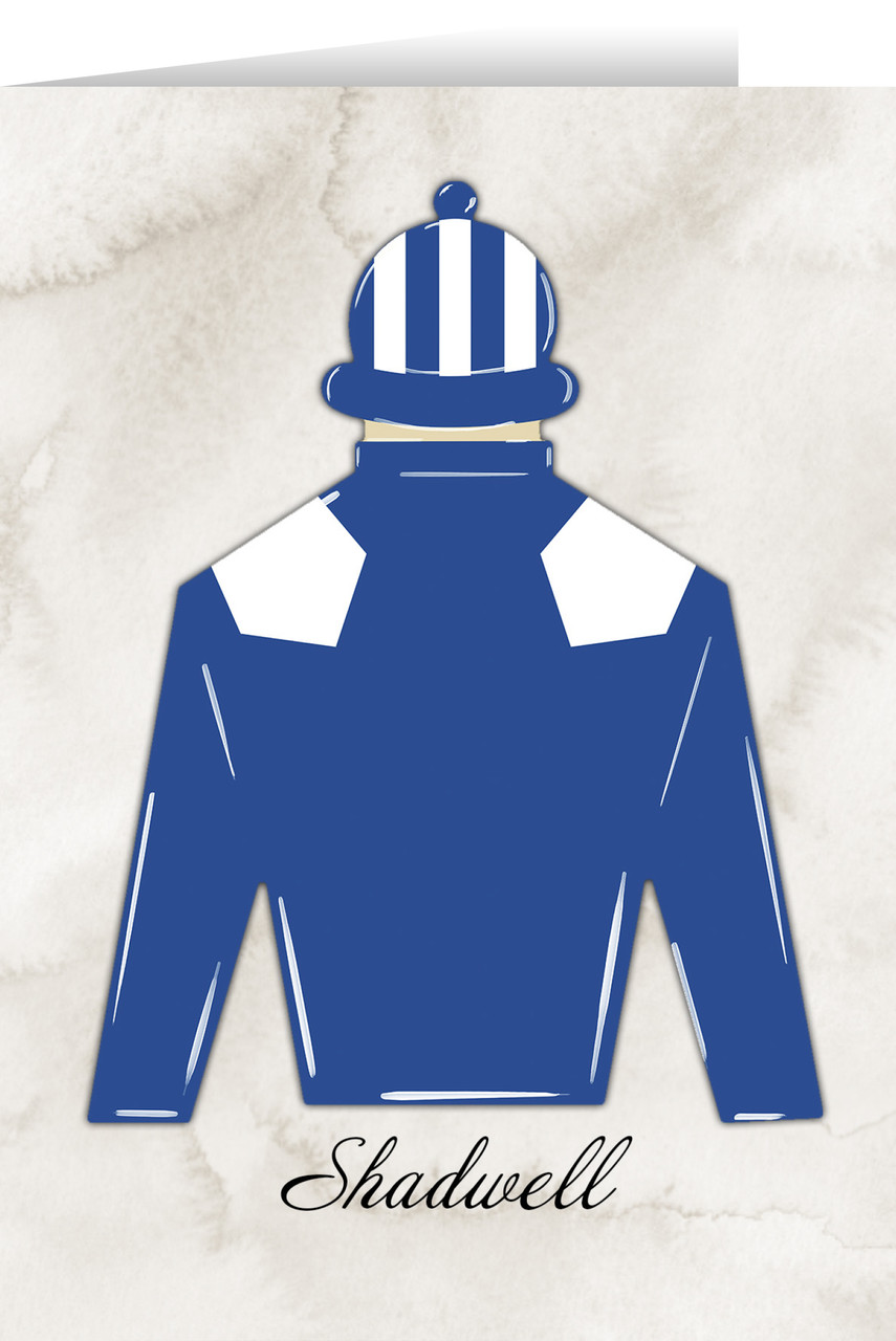 Shadwell Silk Jockey Greeting Card