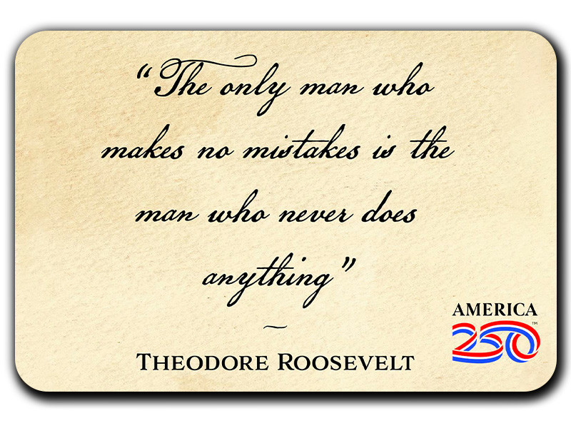 "The Only Man" America250™ Magnet Standard - Nelson Gifts
