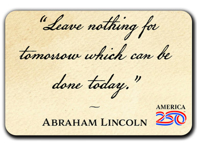 "Leave Nothing" America250™ Magnet Standard - Nelson Gifts