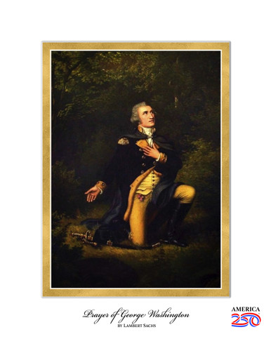 Prayer of George Washington Print - Nelson Gifts