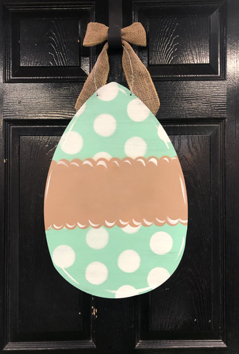 Easter Egg Outdoor Metal Art - Nelson Gifts