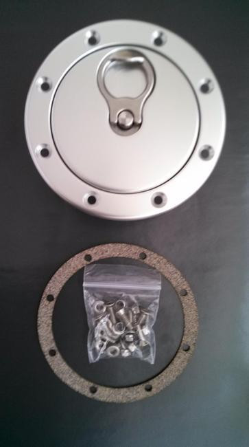 5" O.D. Remote Mount Aircraft Fuel Fill Cap Mocal - Newton Equipment